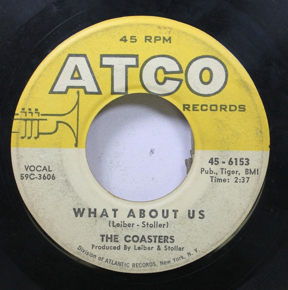 50'S & 60'S 45 The Coasters - Run Red Run / What About Us On Atco | eBay