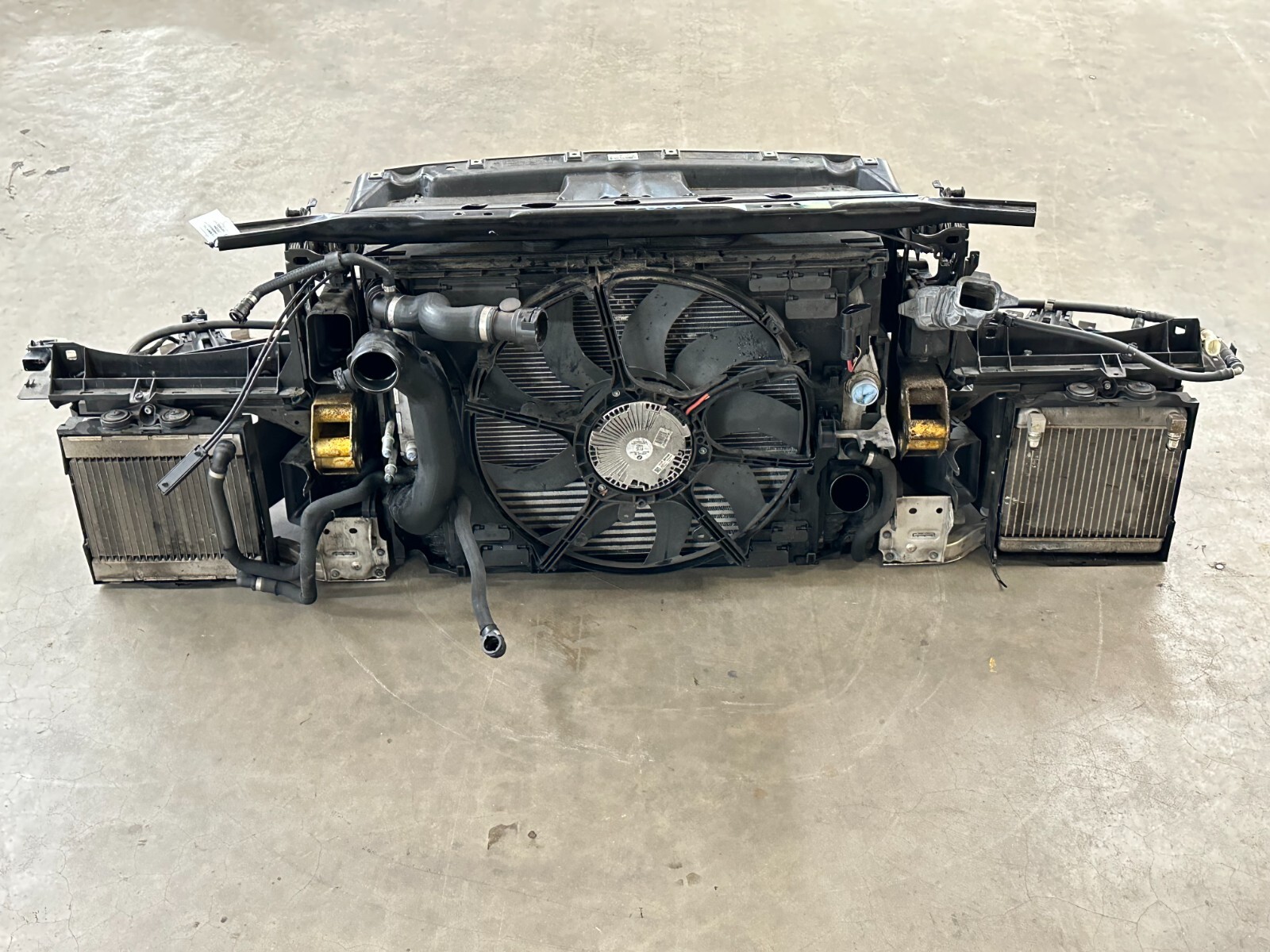 ⭐2010-2012 BMW 740I LI 3.0L N54 COMPLETE RADIATOR SUPPORT FRONT CLIP ...