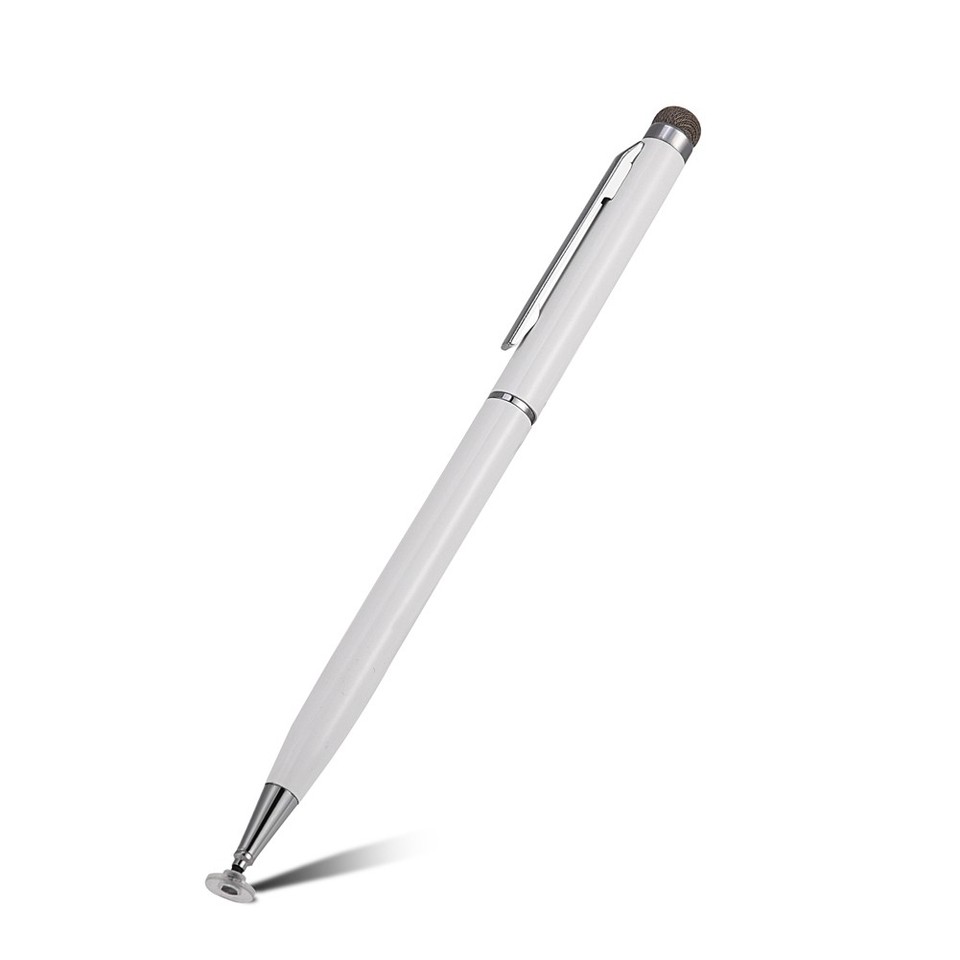 Universal Capacitive Touch Screen Stylus Pen Cloth Head For IOS/ White ...