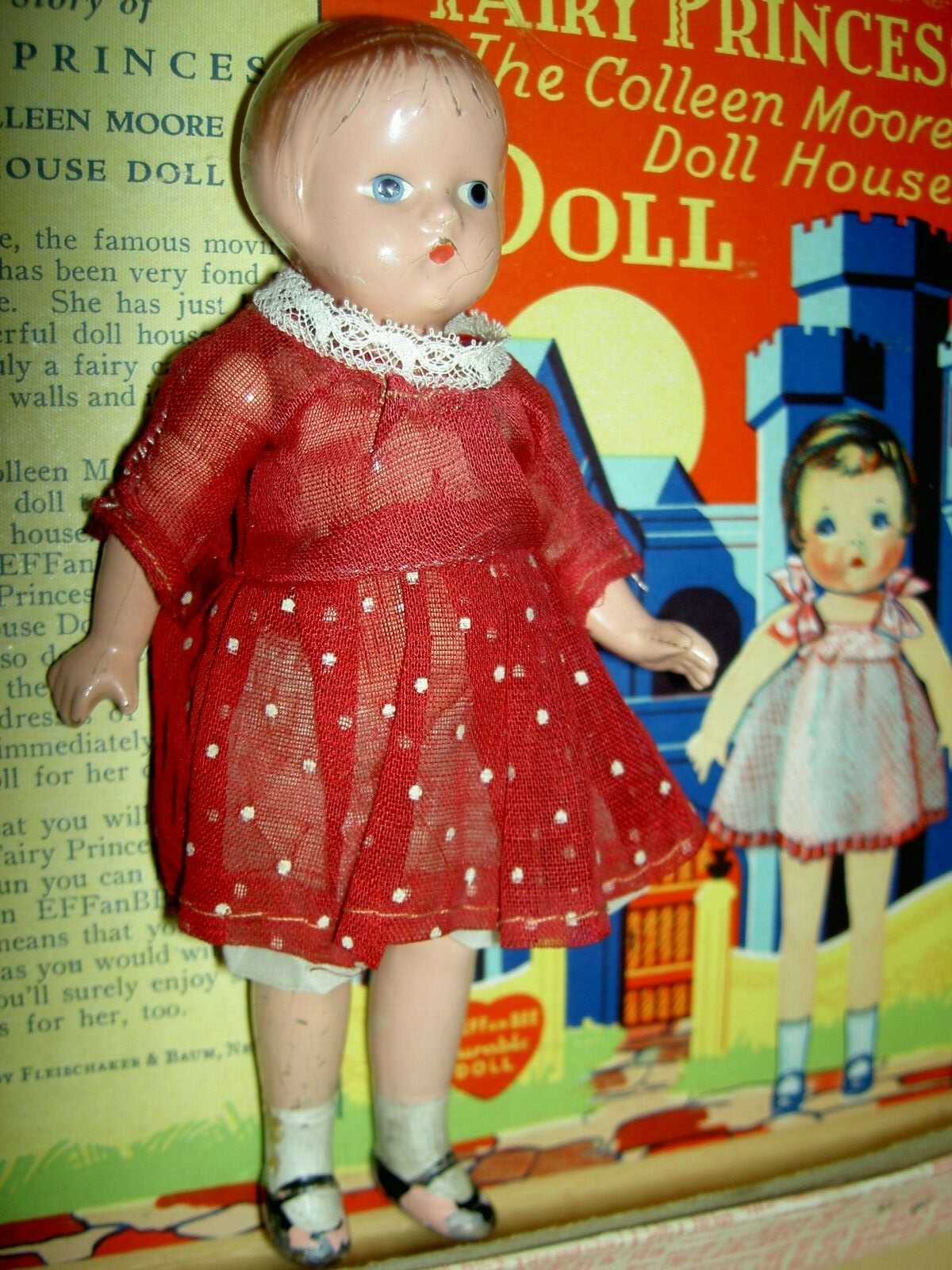 Darling original 1935 composition Effanbee Wee Patsy doll, excellent ...