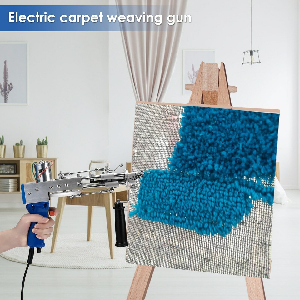 Electric Carpet Tufting Gun Carpet Weaving Flocking Machines Loop Pile ...