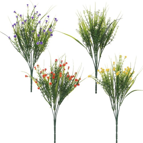 Artificial Mini Gyp Flowers Wedding Valentines Memorial Graveside ...