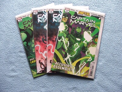 Lot of 4 Marvel Comics Captain Marvel (2019) Issues 18, and 19. | eBay