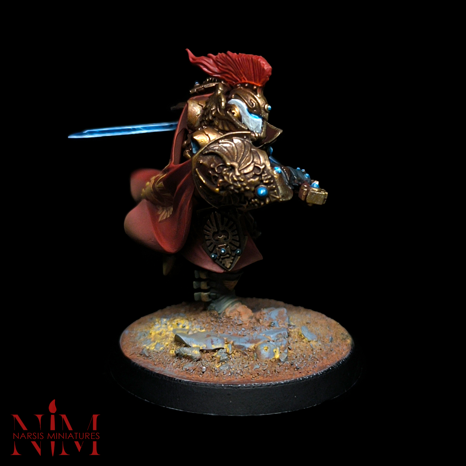 Warhammer 40k painted Custodes blade champion | eBay