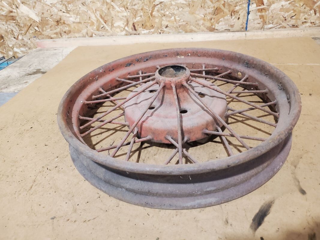 Original Ford Model A Wire Wheel - As Seen | eBay