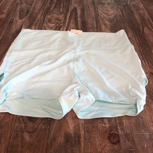 Fabletics Oasis High Waisted Twist Short 3" in Crystal Wave Size 3X | eBay