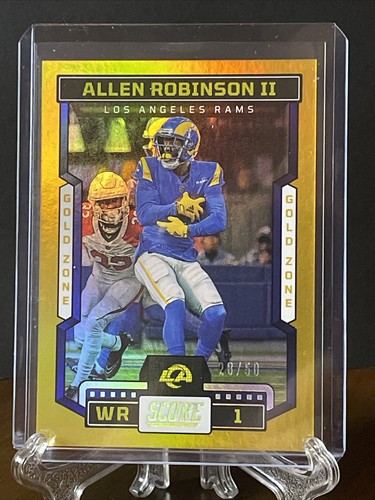 2023 Panini Score Gold Zone Allen Robinson 2 28/50 | eBay