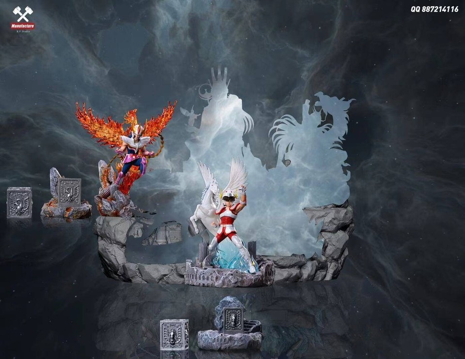 MF Studio Saint Seiya Pegasus Seiya GK Resin Painted Figurine Statue IN ...