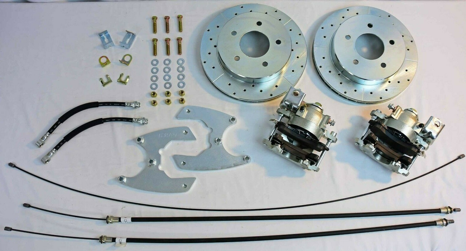 1971-1986 Chevrolet truck c10 rear disc brake conversion 5 on 5 drilled ...