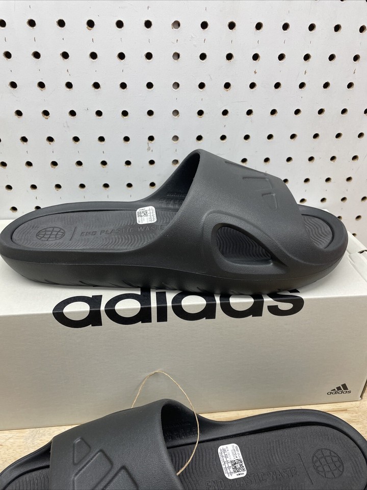 Adidas Adicane Slides Carbon Core Black HQ9915 Men's Sizes | eBay