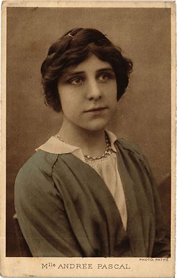CPA AK Mlle Andrée Pascal FILM STARS (330776) | eBay
