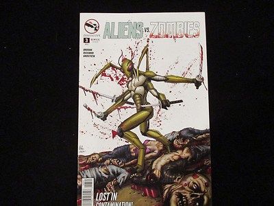Aliens vs. Zombies #3 - Cvr B - NM - Zenescope | eBay