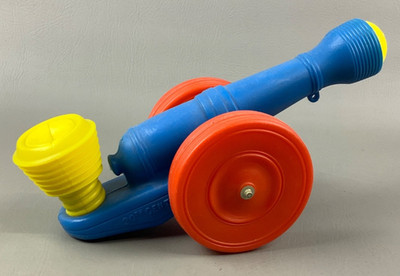 20th Century Plastic, Vintage Toy Cannon, that Shoots a Ball | eBay