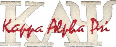 Kappa Alpha Psi Signature Iron-On Patch | eBay