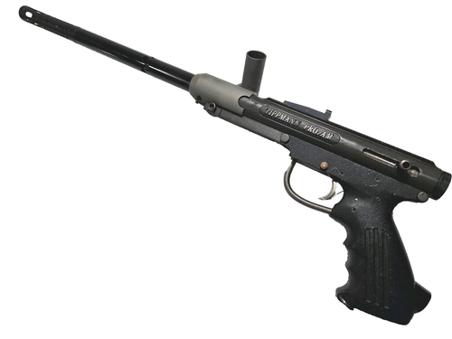 Vintage Tippmann PRO AM Paintball Gun With RARE POWERFEED KIT and ...
