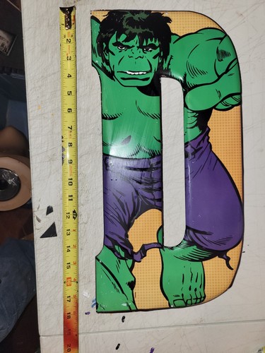Superhero Marvel DC Letter " D" Wall Sign 18" | eBay