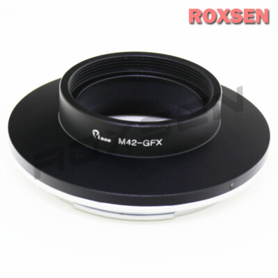 M42 screw mount lens to Fujifilm G mount GFX medium format adapter ...