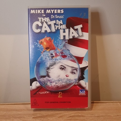 The Cat in the Hat (VHS, 2004) Dr Seuss’ RARE VHS Video - Universal ...