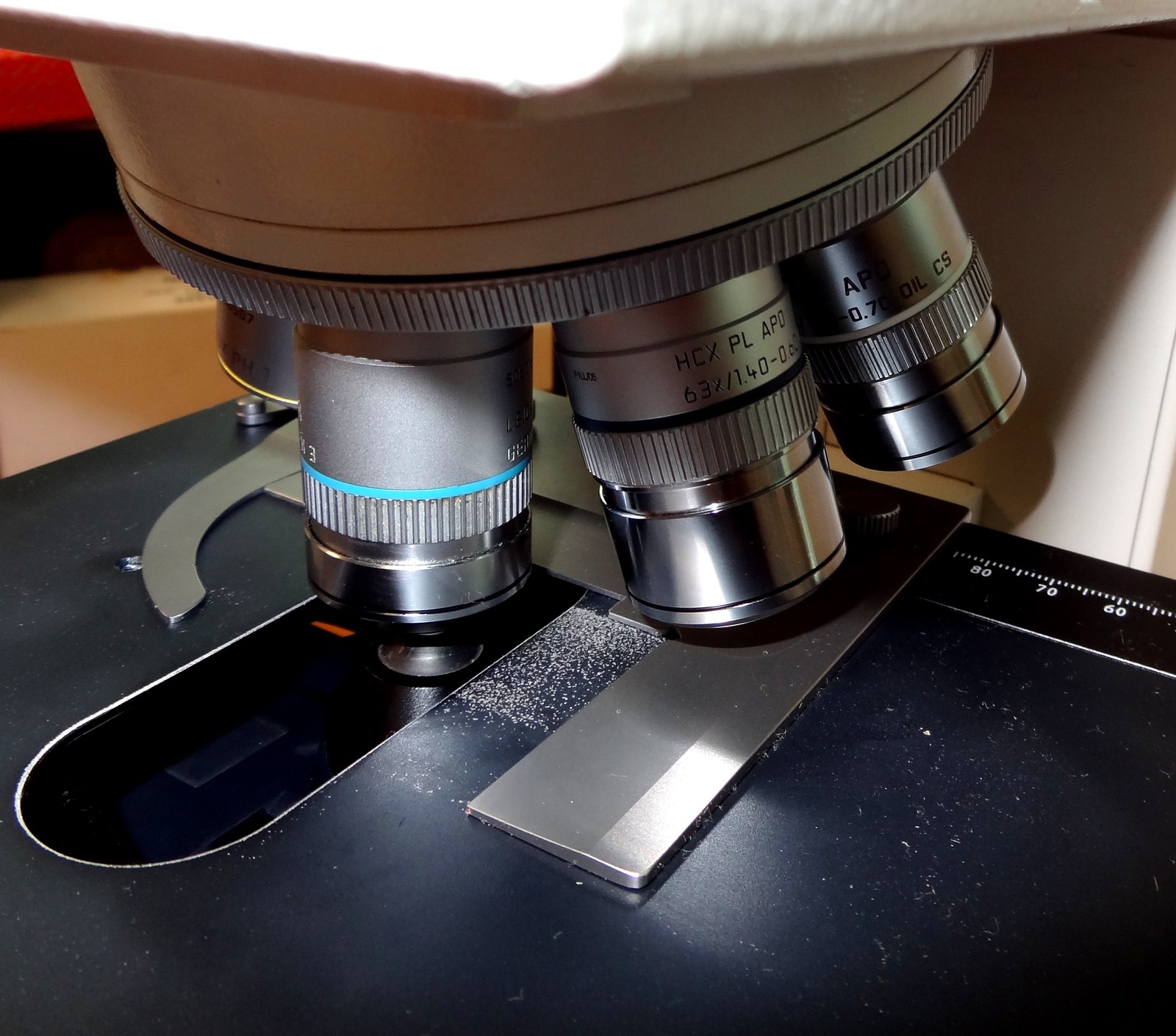 Leitz DMR Fluorescent Phase Contrast Microscope | eBay