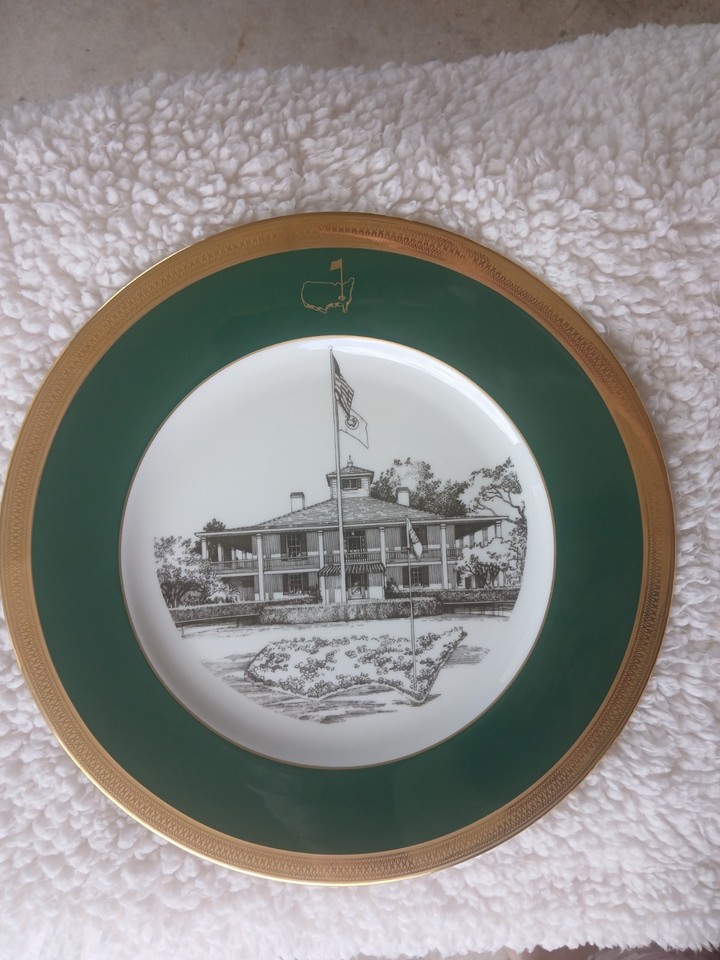 RARE Lenox Augusta National Masters Plate | eBay