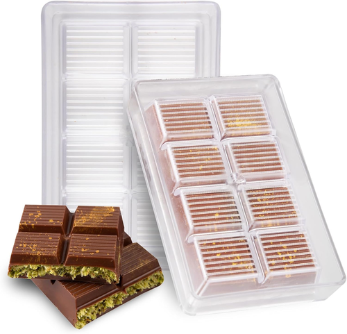Professional Polycarbonate Dubai Chocolate Mold for Precision Crafting ...