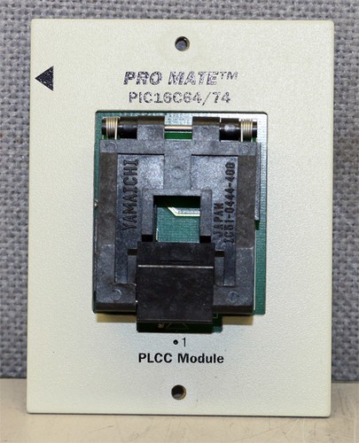 Microchip Technology Inc. Pro Mate PIC16C64/74 PLCC Module 10-00069 ...