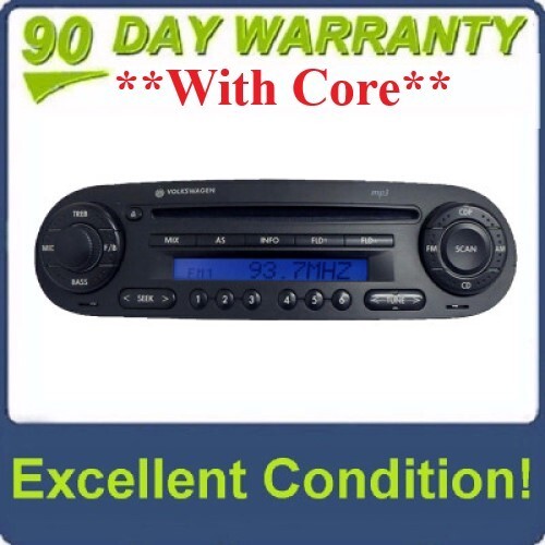 1998-2010 VW VOLKSWAGEN Beetle Bug OEM AM FM Radio Stereo MP3 CD Player ...