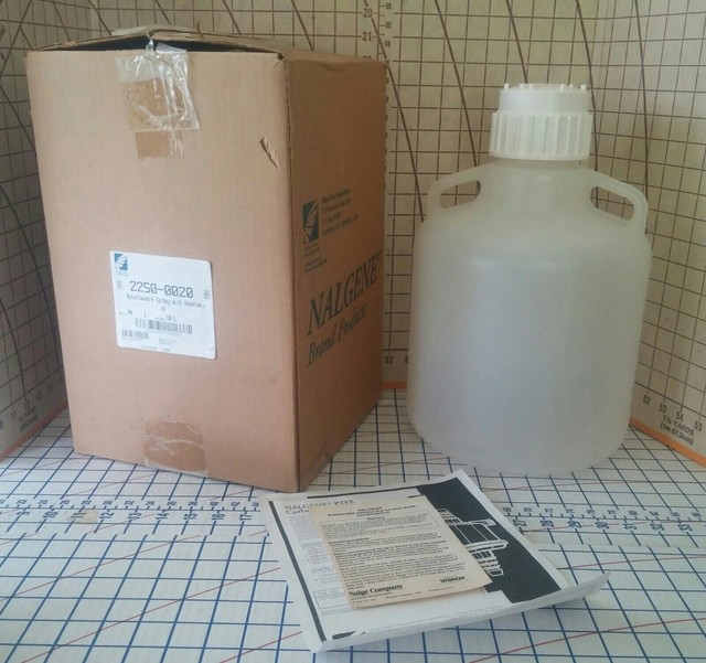 Nalgene 2250-0020 10l Autoclavable Carboy With Handles for sale online ...