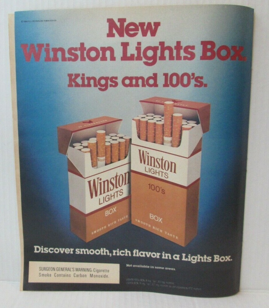 Winston Lights Nicotine Content | Shelly Lighting
