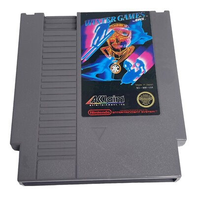 Winter Games (Nintendo Entertainment System NES, 1987) Cartridge Only ...