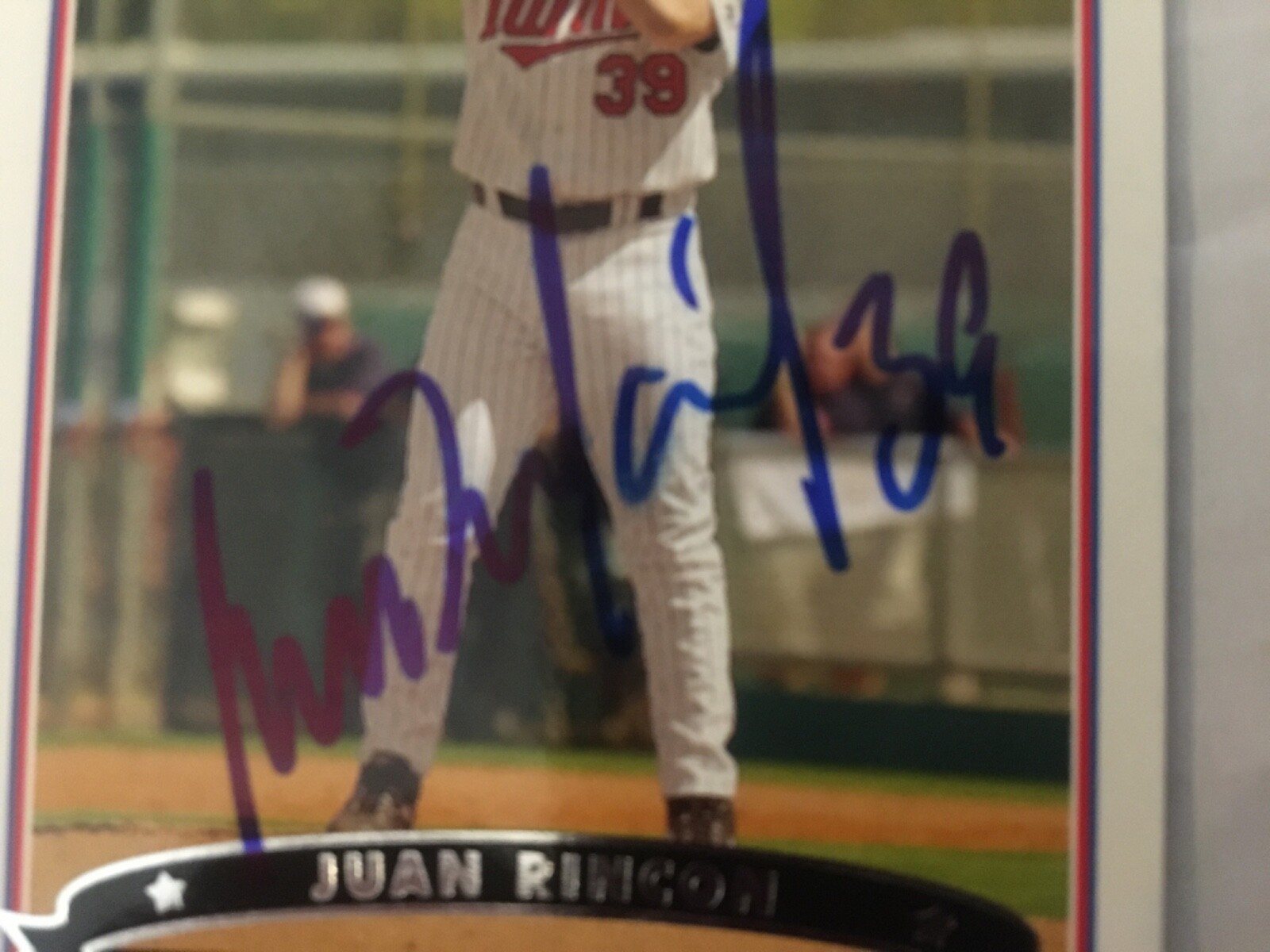 2006 Topps Twins Juan Rincon Autograph Signed Card #539 | eBay
