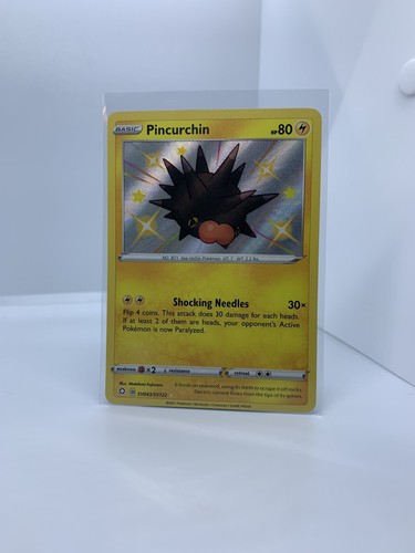 Pincurchin - SV043/SV122 - Shiny Rare Holo Card - Pokemon Shining Fates ...