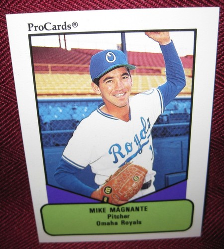 1990 PROCARDS AAA #599 MIKE MAGNANTE OMAHA ROYALS | eBay
