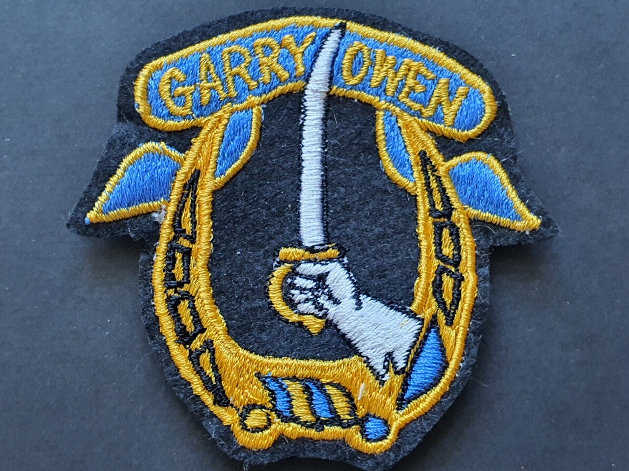 US Army 7th Cavalry Regiment (GARRY OWEN) /OLD VINTAGE ORIGINAL RARE ...