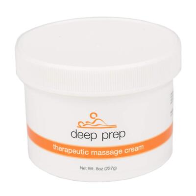 Deep Prep Therapeutic Massage Cream, 8 oz | eBay