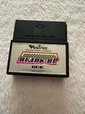 Heads Up - Vectrex Game Cartridge | eBay