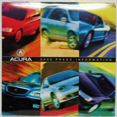 2002 Acura Press Information CD | eBay