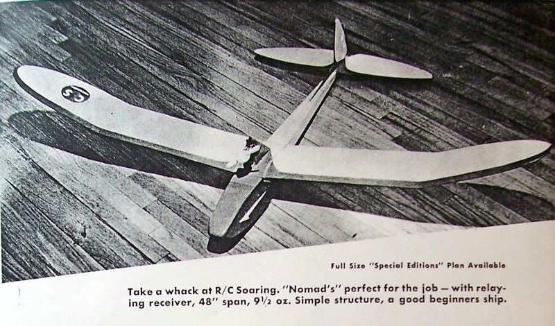 Both MINNIE MAMBO & NOMAD PLANS + PARTS PATTERNS 1/2A Size RC Model ...