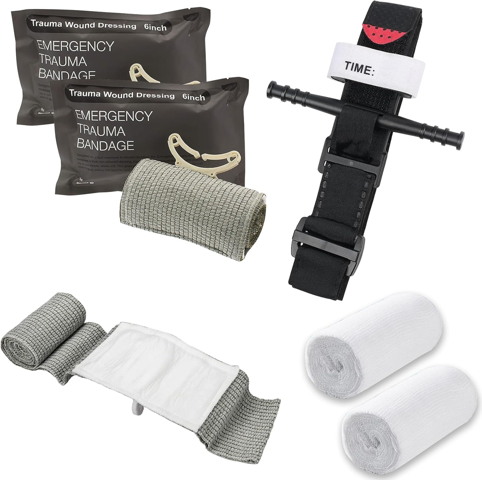 Tactical Tourniquet Tourniquets 6" Israeli Bandage, Elastic Bandage ...