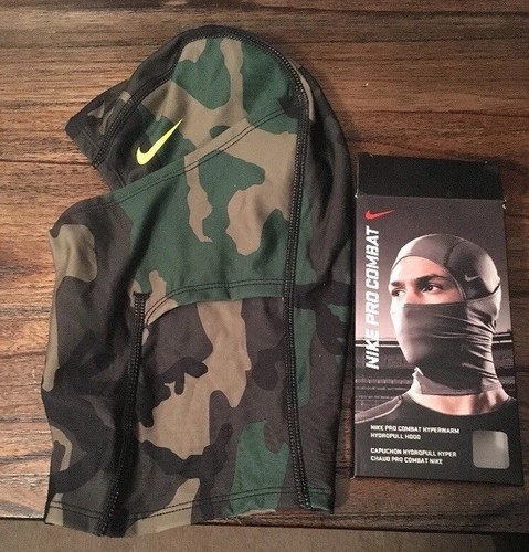 Brand New Nike Pro Hood Ski Mask Camo Green Symbol Ships Same Day | eBay