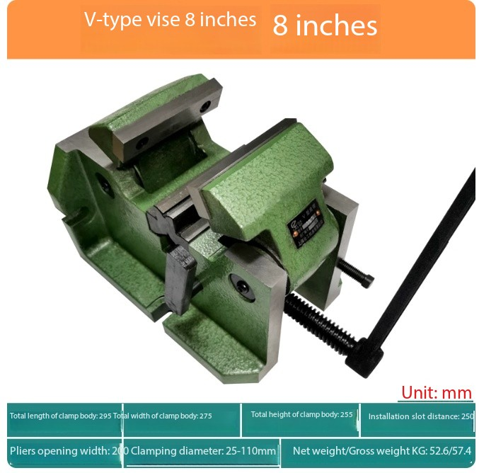 Professional Clamping Round Objects Steel Tube V-Vise Cylindrical ...