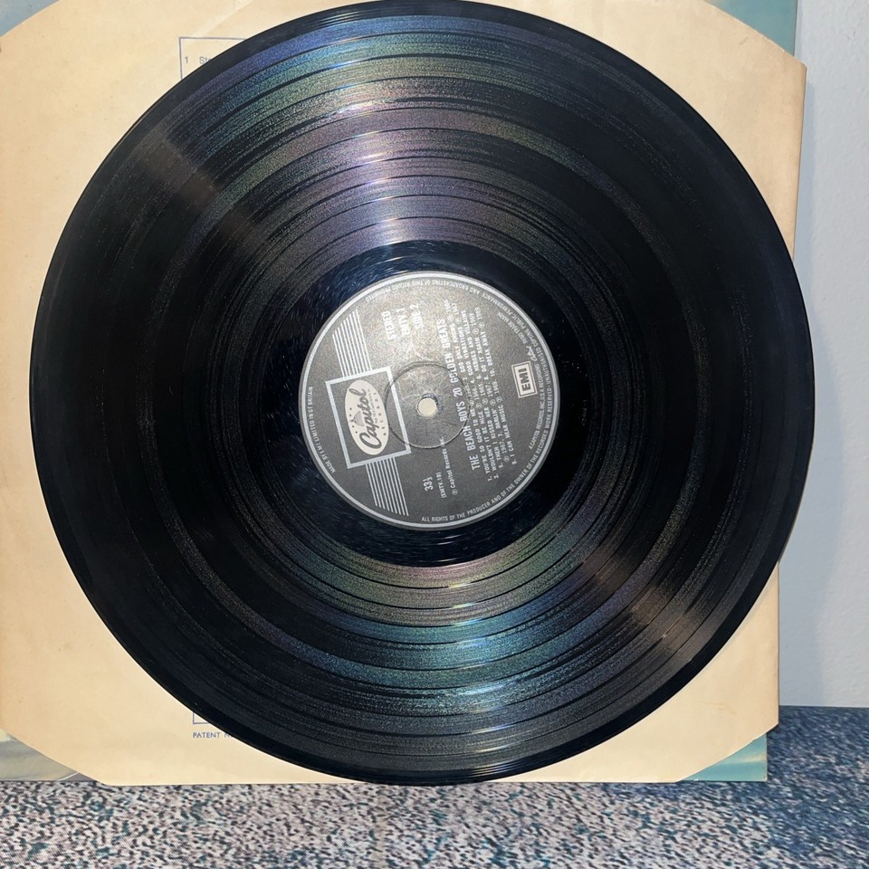 The Beach Boys 20 Golden Greats 1976 UK VINYL LP California Girls EMTV ...