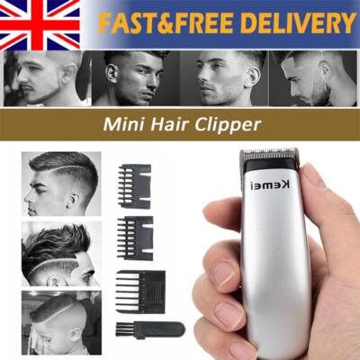 Mini Hair Clipper Men's Cordless Beard Body Hair Trimmer Shaver Cutter ...
