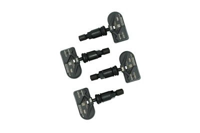 New 433 mhz TPMS Set With Black Stems 2015 2016 2017 2018 Audi R8 | eBay