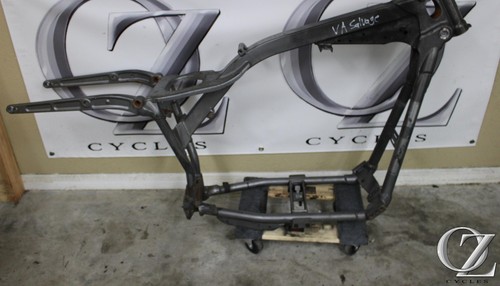 2009 09 Harley Dyna Fat Bob FXDFSE FXDF Main Frame Chassis SLVG | eBay