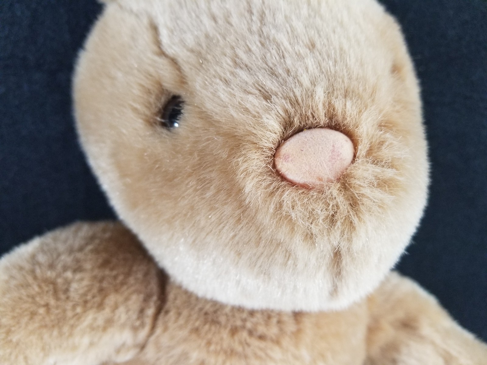 Plush Stuffed Bunny Rabbit Animal Works Pink Ears 23" Silky Ears | eBay