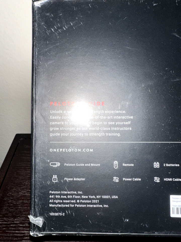 NEW Peloton Guide Strength Training Device with Built-In Camera ...