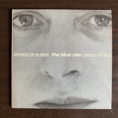 The Blue Nile: Peace At Last Advance CD PROMO w/ Artwork MUSIC CD pop ...