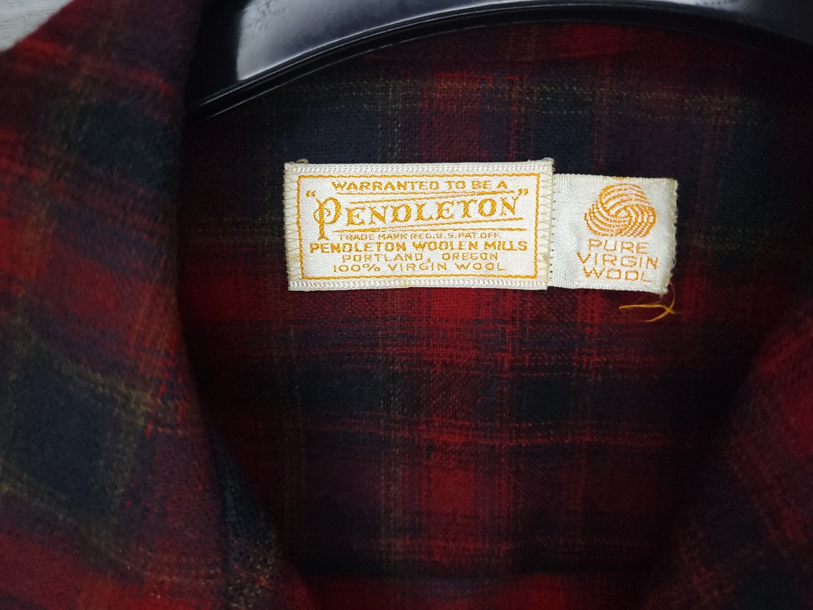 Vintage Pendleton Smokers Jacket Chore Field USA 100%… - Gem