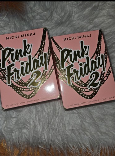 Nicki Minaj Pink Friday 2 Perfume 1.7 FL oz NEW/SEALED SET OF 2 | eBay